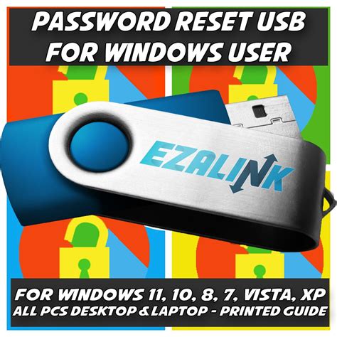 Password Reset Recovery USB Flash Drive For Windows PC Computer Unlock Tool Walmart