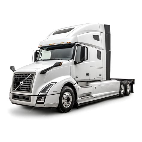 Premium Photo Isolated Of Volvo Vnl Semi Truck 2018 Model Sleeper Cab