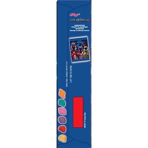 Kelloggs Power Rangers Fruit Flavored Snacks 10 Ct Shipt