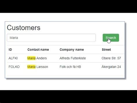 Full Text Search In Asp Net Mvc And Asp Net Core Youtube