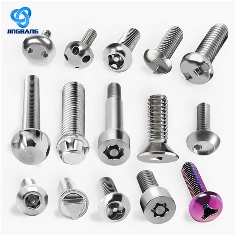 Customized Stainless Steel Tamper Resistant Anti Theft Screws China