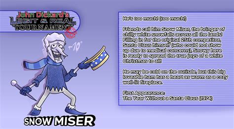 Dicks Daily Cember 25 Snow Miser By Johndickard On Newgrounds