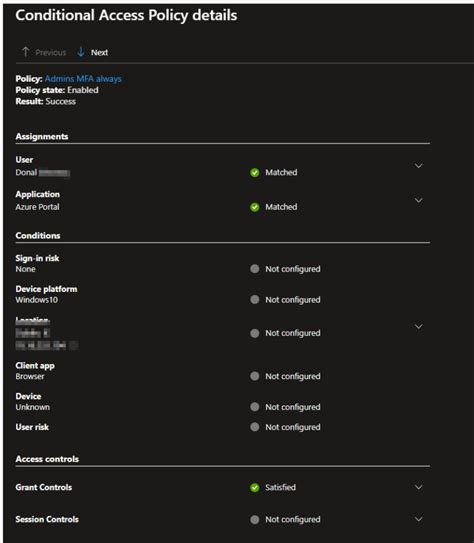 Azure Conditional Access Policy Block The User Account Not Working Microsoft Qanda
