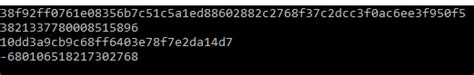 Mysql And C Hashes Dont Match While Converting Them To Bigint Stack
