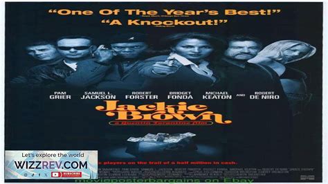 Jackie Brown Movie Poster Original 27x40 Video Store One Sheet Robert