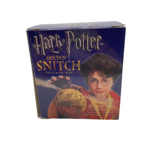 Harry Potter Golden Snitch Sticker Kits