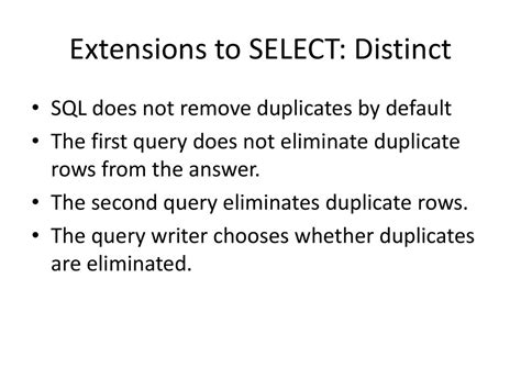 Csc 453 Database Systems Lecture Ppt Download