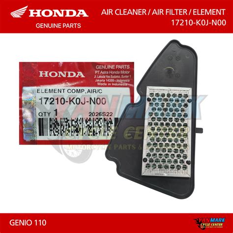 Original Honda Air Cleaner Air Filter Element Genio 110 17210