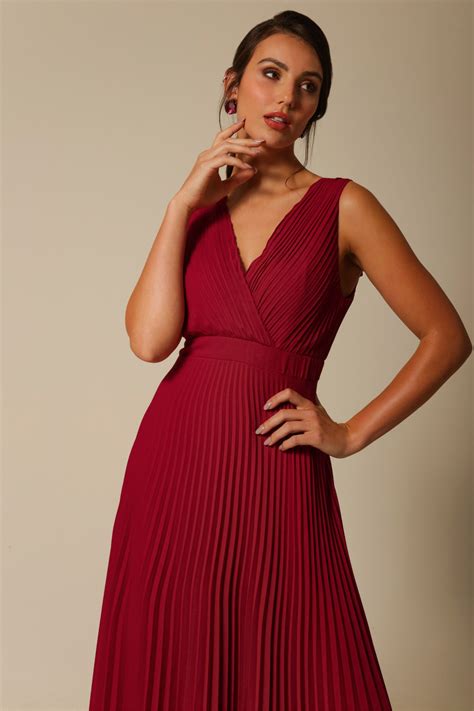 Vestido De Festa Vestido De Festa Marsala Longo Solange Ladydress