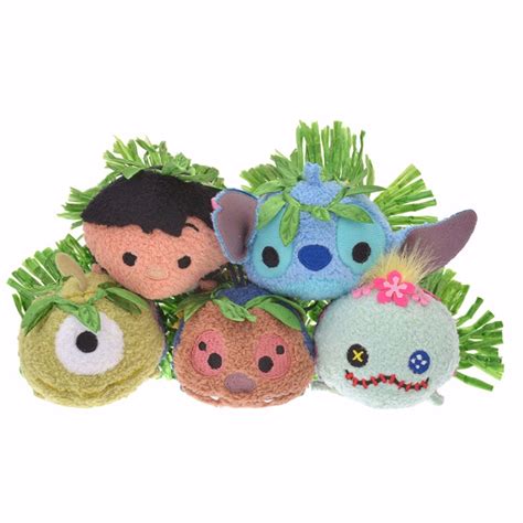 Japan Disney Store Lilo And Stitch 15th Anniversary Wreath Tsum Tsum