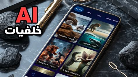 تطبيق خلفيات حية متحركة بالذكاء الاصطناعي لشاشة القفل والرئيسية