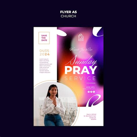 Premium Psd Church Template Design