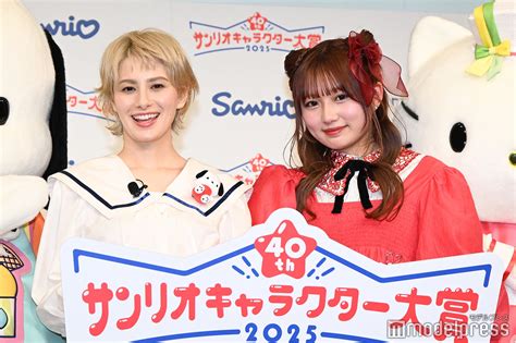 画像2 43 ホラン千秋、金髪で雰囲気ガラリ「サンリオの世界観に合わせられるようにチャレンジ」 モデルプレス