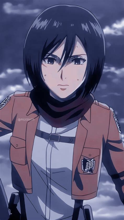 Mikasa Ackerman Hd Dibujos De Anime Personajes De Anime Fondo De Anime