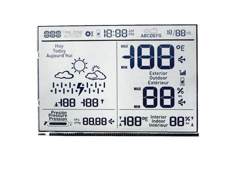 Wide Viewing Angle FSTN LCD Display Module For Electronics Products
