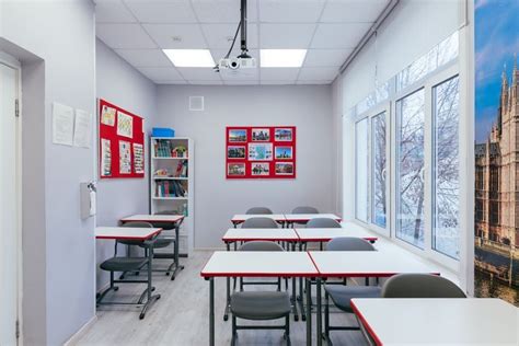 Дизайн кабинета англиского языка Проектирование интерьеров Дизайн Интерьер