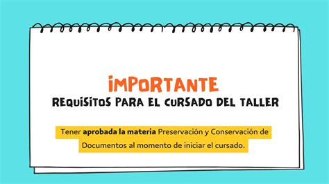 Curso 2024taller Restauración De Documentos Ffyh