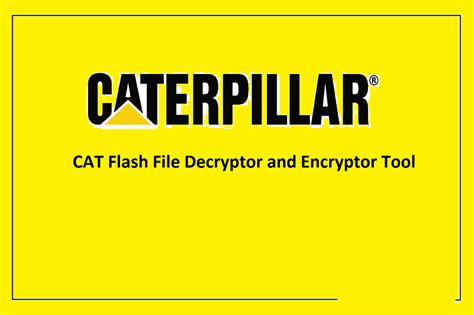 Cat Flash File Decryptor And Encryptor Tool Go2diag Diesel Tech