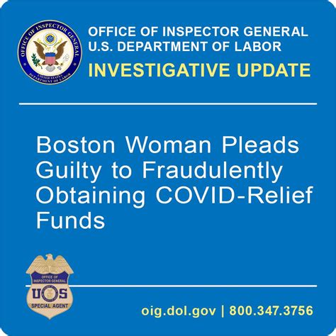 U S Department Of Labor Office Of Inspector General On Linkedin Dol Oig Investigative Update