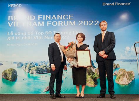Vpbank Thăng Hạng Trong Top 50 Thương Hiệu Giá Trị Nhất Việt Nam 2022