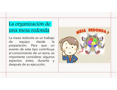 Organización De La Mesa Redonda