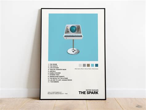 Enter Shikari The Spark Album Cover Poster Architeg Prints
