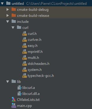 C Cmake Linking Curl To My Project Cannot Find Lcurl Stack