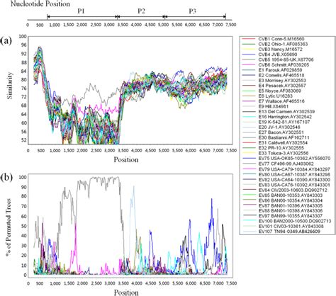 The Analysis Was Conducted Via Simplot V351 Using A Sliding Window Of