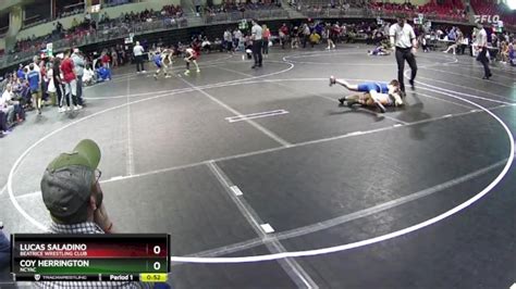 85 Lbs Cons Semi Coy Herrington Ncyac Vs Lucas Saladino Beatrice