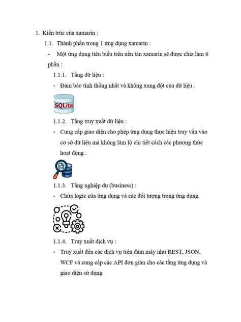 Kiến Trúc Và Cơ Chế Hoạt động Của Xamarin Pdf