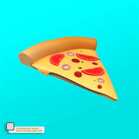 Premium Psd 3d Rendered Illustration Of Delicious Pizza Icon