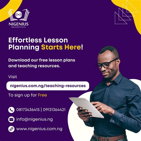 nigenius on linkedin nigeniuseducation lessonplanningmadeeasy