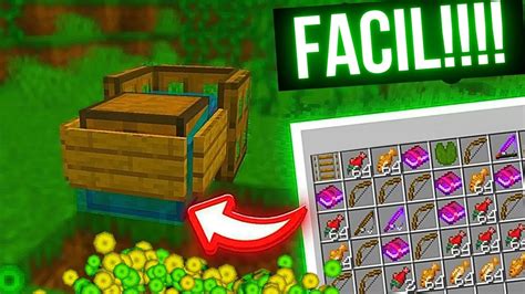 GRANJA DE PESCAR AUTOMATICA MINECRAFT BEDROCK YouTube