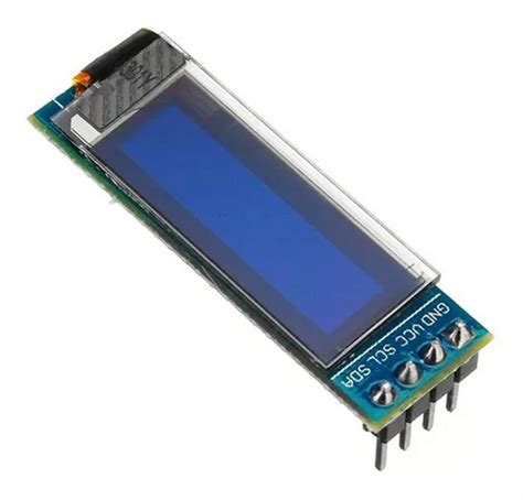 Display Oled 128x32 091 I2c Azul Para Arduino Esp8266 Esp32 Parcelamento Sem Juros