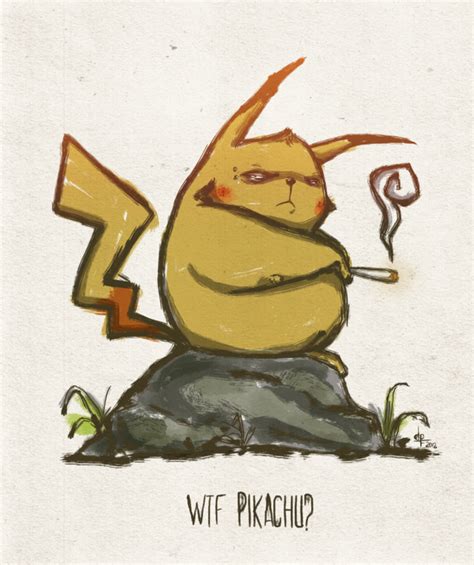 Pokemons Bored Pikachu Design You Trust — Design Daily Since 2007