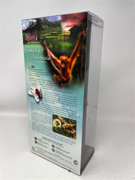 2007 Dolls Of The World “sumatra Indonesia” Pink Label Barbie