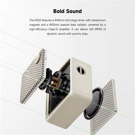 Edifier Es20 Rgb Light Wireless Portable Bluetooth Speaker With Connex