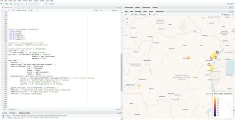R Add A Scale A Coordinates In A Map Stack Overflow