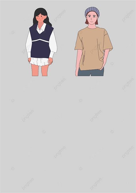 女孩手繪向量圖元素可愛個性人物長髮短髮 人物 女孩 插畫向量圖案素材免費下載，png，eps和ai素材下載 Pngtree