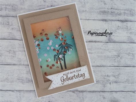 Schüttelkarte Shakercard Zum Geburtstag Astrids Papiereuphorie