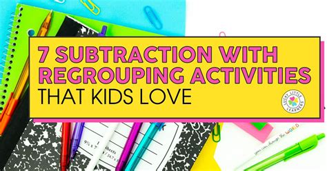 Subtraction With Regrouping Activities