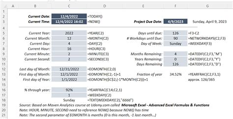 Excel Date And Time