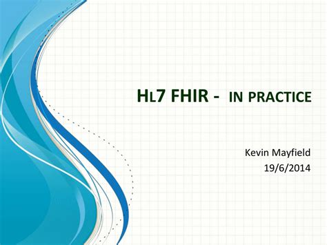 Using Fhir As A Canonical Data Model
