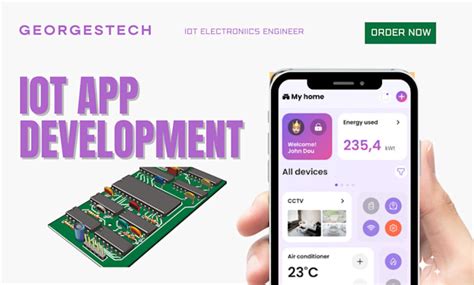 Do Iot App Development Arduino Programming Ble Esp8266 Esp32 Cam And Iot Project By Georges