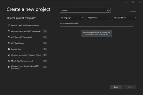 Cosmos Not Showing Up In Visual Studio Issue Cosmosos