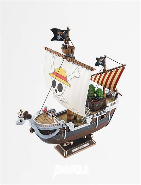 One Piece Going Merry Byggesett 30cm Pokuno