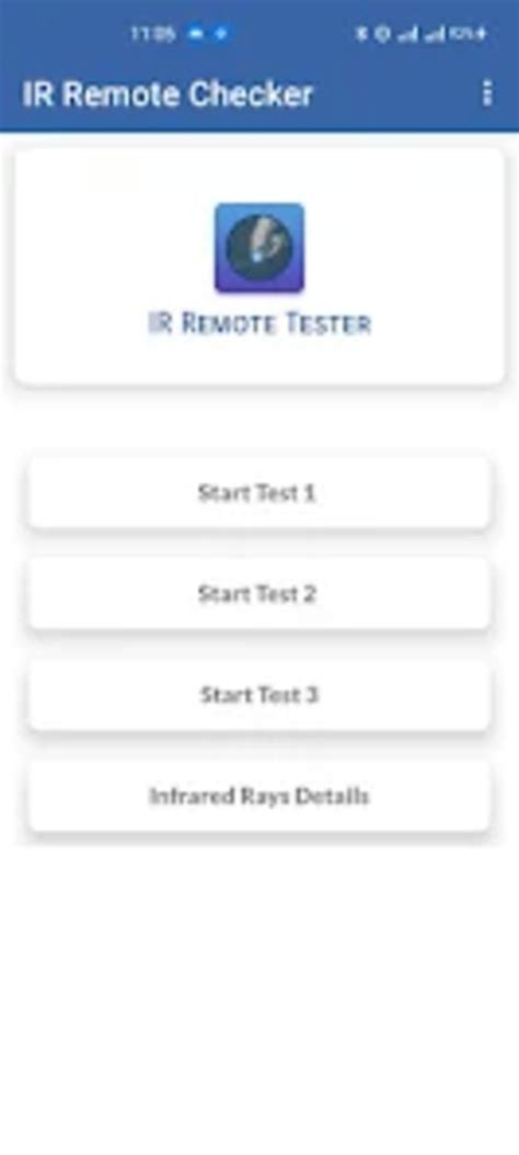 Android 용 Ir Remote Tester Check Infra 다운로드