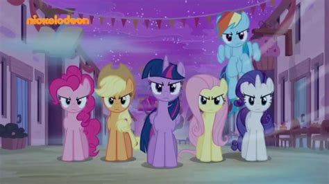 Greek Mlpfim Mane 6 Acting Strange S06e25 Youtube