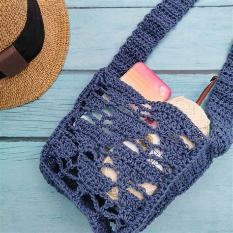 Summer Shoulder Bag Crochet Pattern • Joy Of Motion