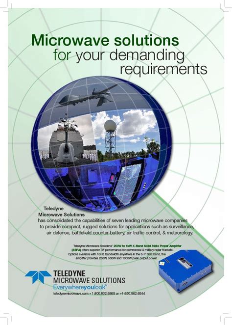 Teledyne Microwave X Band Sspa